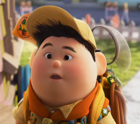 Gemes Banget! Bocah Mirip Russell di Film Up Jadi Pemimpin Upacara