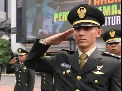 Profil Enzo Zenz Allie, Perwira TNI AD Keturunan Prancis yang Resmi ...