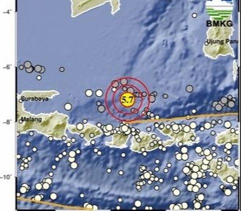 Gempa Magnitudo 5,8 Guncang Laut Bali, Begini Penjelasan BMKG - merdeka.com