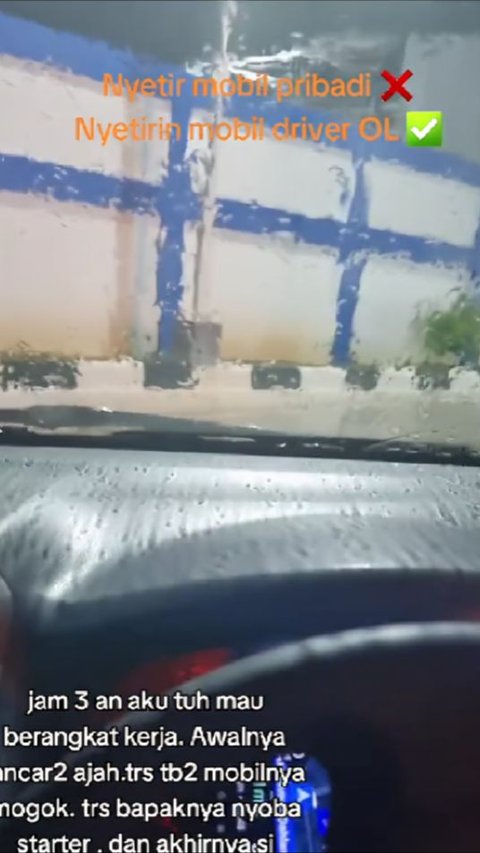 Mobil Taksi Online Habis Bensin, Perempuan Ini Rela Telat Bekerja Demi ... Mobil Taksi Online Habis Bensin, Perempuan Ini Rela Telat Bekerja Demi ...