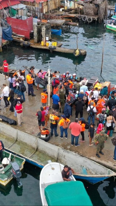 FOTO: Ribuan Orang Direlokasi dari Pulau Panama yang Hampir Tenggelam ...