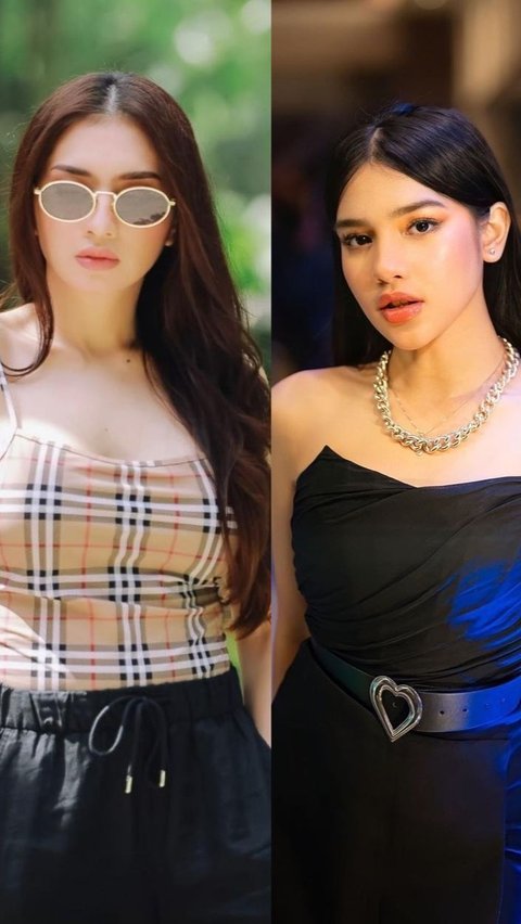 10 Adu Gaya Davina Karamoy Vs Angel Karamoy, Sama-Sama Cantik & Seksi ...