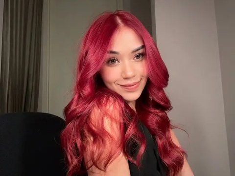 Keanu, Awkarin, Lula Lahfah dan Risya Brabo Kompak dengan Rambut Merah ...