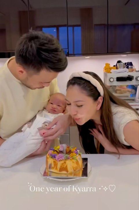 Baby Kyarra Ultah Pertama, Jessica Mila Bagikan Momen Kebahagiaan ...