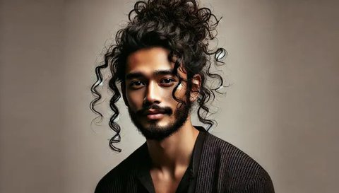 5 Gaya Rambut Ikal yang Bikin Penampilanmu Makin Terlihat Tampan dan ...