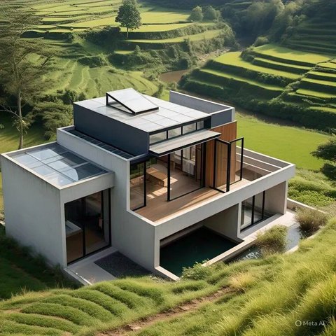 7 Model Atap Rumah Asimetris 3 Trap, Pilihan Estetik untuk Desain Rumah ...