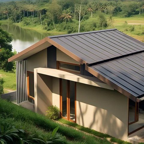 7 Model Atap Rumah Asimetris 3 Trap, Pilihan Estetik untuk Desain Rumah ...