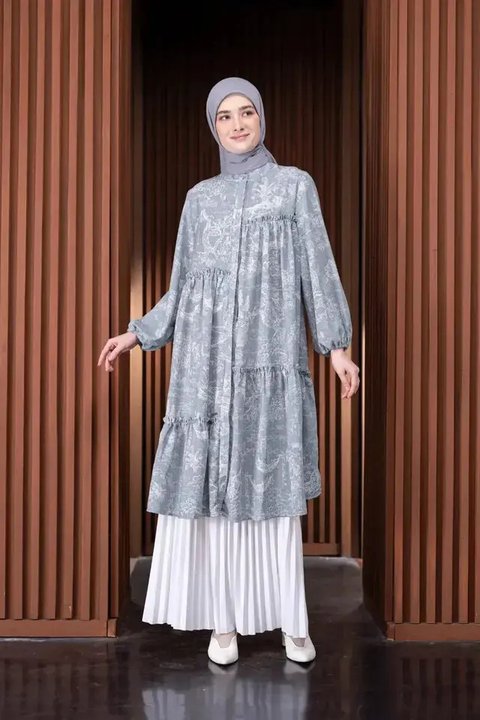 7 Model Baju Tunik Modern untuk Hijabers, Anggun dan Up-to-Date di 2025 ...