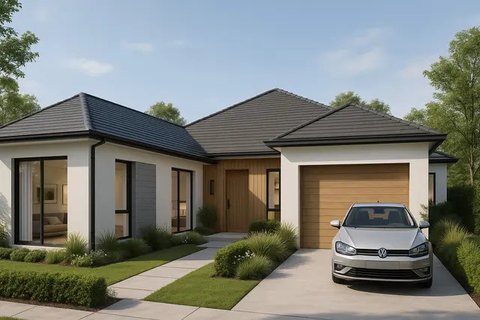 7 Desain Rumah L-Shape 3 Kamar Tidur yang Fungsional dan Tertata Rapi ...