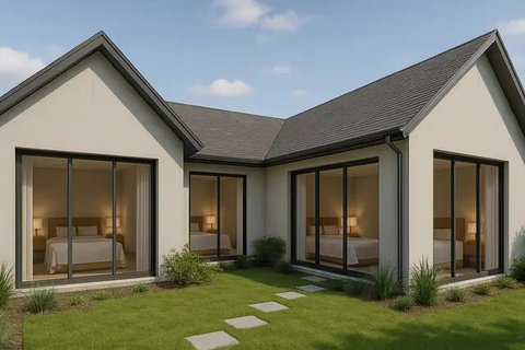 7 Desain Rumah L-Shape 3 Kamar Tidur yang Fungsional dan Tertata Rapi ...