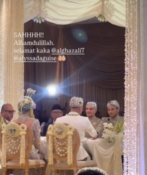 Tampil Gagah Jadi Wali Nikah Sang Kakak, Sosok Andhika Adik Alyssa Daguise Curi Perhatian ...