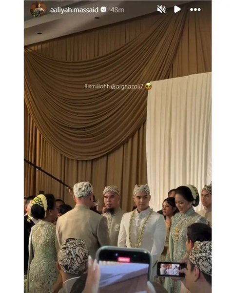 7 Potret Keluarga di Momen Pernikahan Al Ghazali-Alyssa Daguise, Momen Ahmad Dhani dan Maia ...