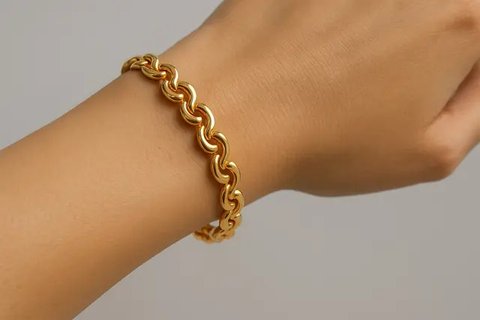 7 Model Gelang Emas Rantai 5 Gram, Desain Cantik Super Mewah yang Jadi ...