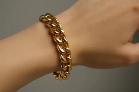 7 Model Gelang Emas Rantai 5 Gram, Desain Cantik Super Mewah yang Jadi ...