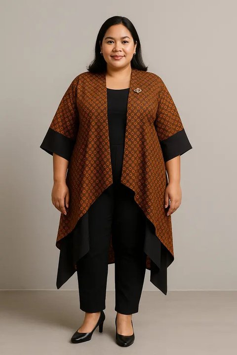 7 Model Baju Batik Wanita Gemuk agar Terlihat Ramping, Tampil Cantik dan Tingkatkan Percaya Diri