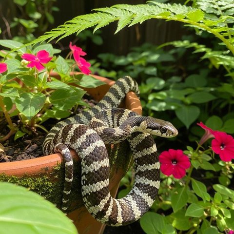 Ketahui Sederet Fakta Unik Ular Cicak Belang yang Dianggap Mirip dengan ...