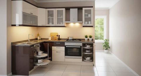 8 Tata Letak Kitchen Set L-Shape untuk Dapur Kecil yang Fungsional ...