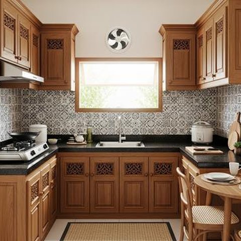 8 Tata Letak Kitchen Set L-Shape untuk Dapur Kecil yang Fungsional ...