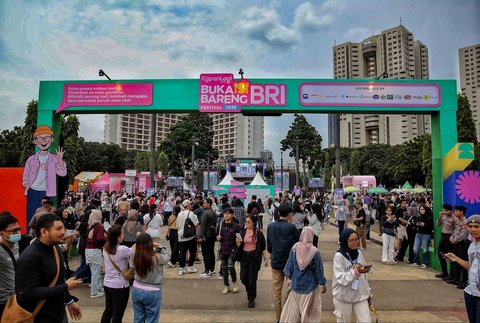 FOTO: Ribuan Pengunjung Padati Even KapanLagi Buka Bareng BRI Festival ...