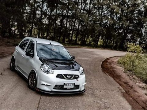 8 Modifikasi Nissan March jadi Terlihat Mahal dan Sporty - merdeka.com