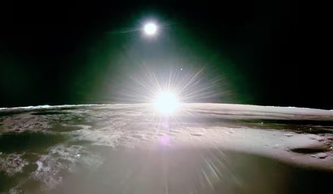 NASA Rilis Foto Resolusi Tinggi Pertama Saat Matahari Terbenam di Bulan ...