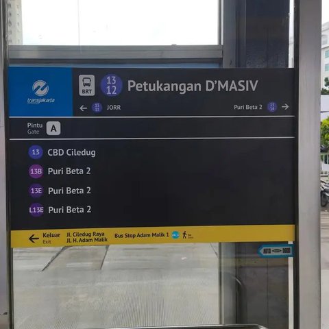 D'Masiv Resmi Beli Nama Halte TransJakarta Petukangan Utara ...