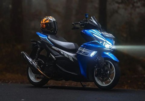 10 Ide Modifikasi Yamaha Aerox yang Sporty dan Populer di Kalangan Anak ...