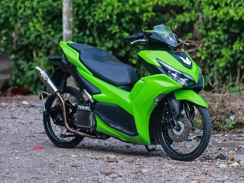 10 Ide Modifikasi Yamaha Aerox yang Sporty dan Populer di Kalangan Anak ...