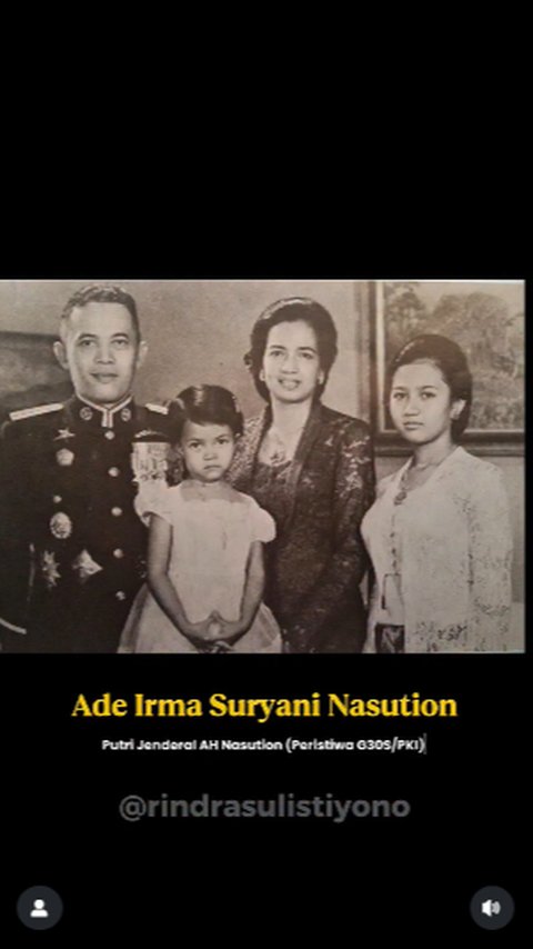 Cantiknya Ade Irma Nasution 'Dihidupkan Kembali' Oleh AI, Foto Bareng Keluarga Sang Ayah Gagah ...