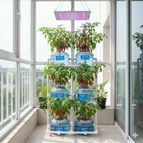 7 Ide Kebun Cabai Indoor Sederhana, Panen Segar Meski Lahan Terbatas