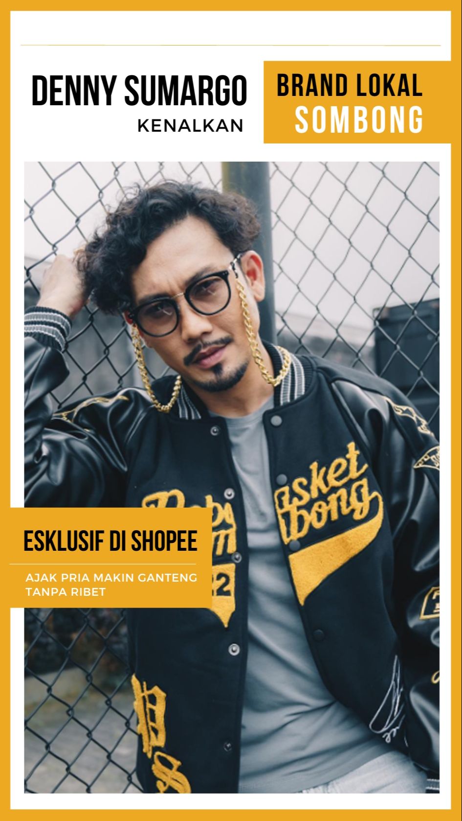 Denny Sumargo Kenalkan Brand Lokal SOMBONG Eksklusif di Shopee, Ajak ...