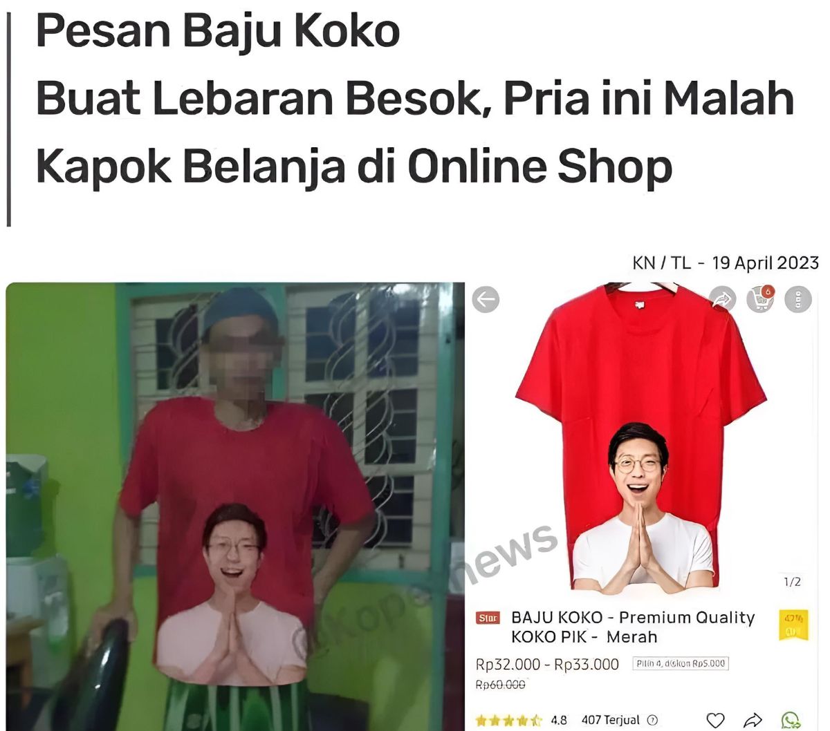 Momen Ngakak Salah Beli Barang Akibat Kurang Teliti saat Belanja Online Momen Ngakak Salah Beli Barang Akibat Kurang Teliti saat Belanja Online