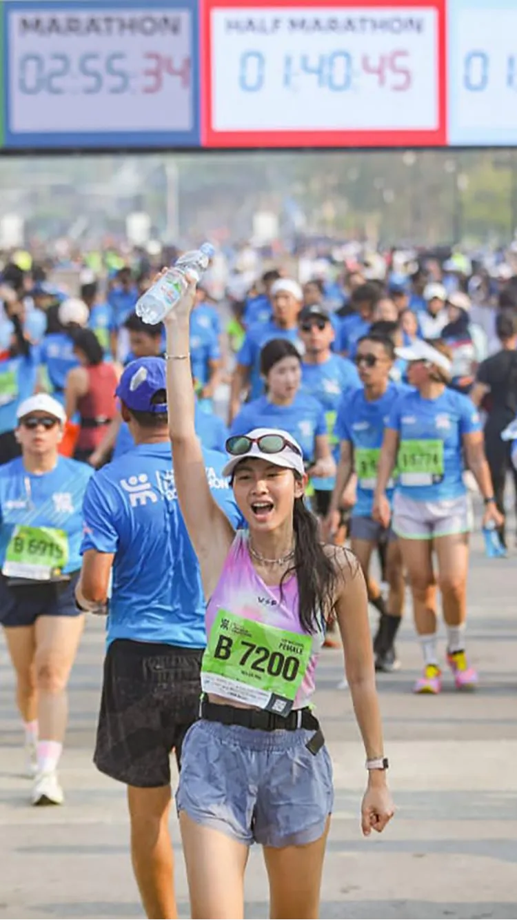FOTO: Penampakan 10.000 Peserta Ramaikan Jakarta Marathon 2023