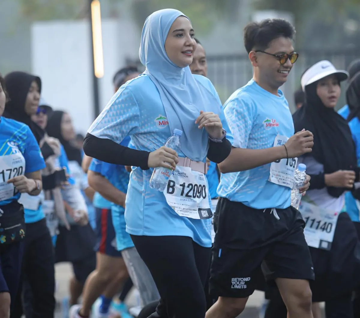 FOTO: Penampakan 10.000 Peserta Ramaikan Jakarta Marathon 2023