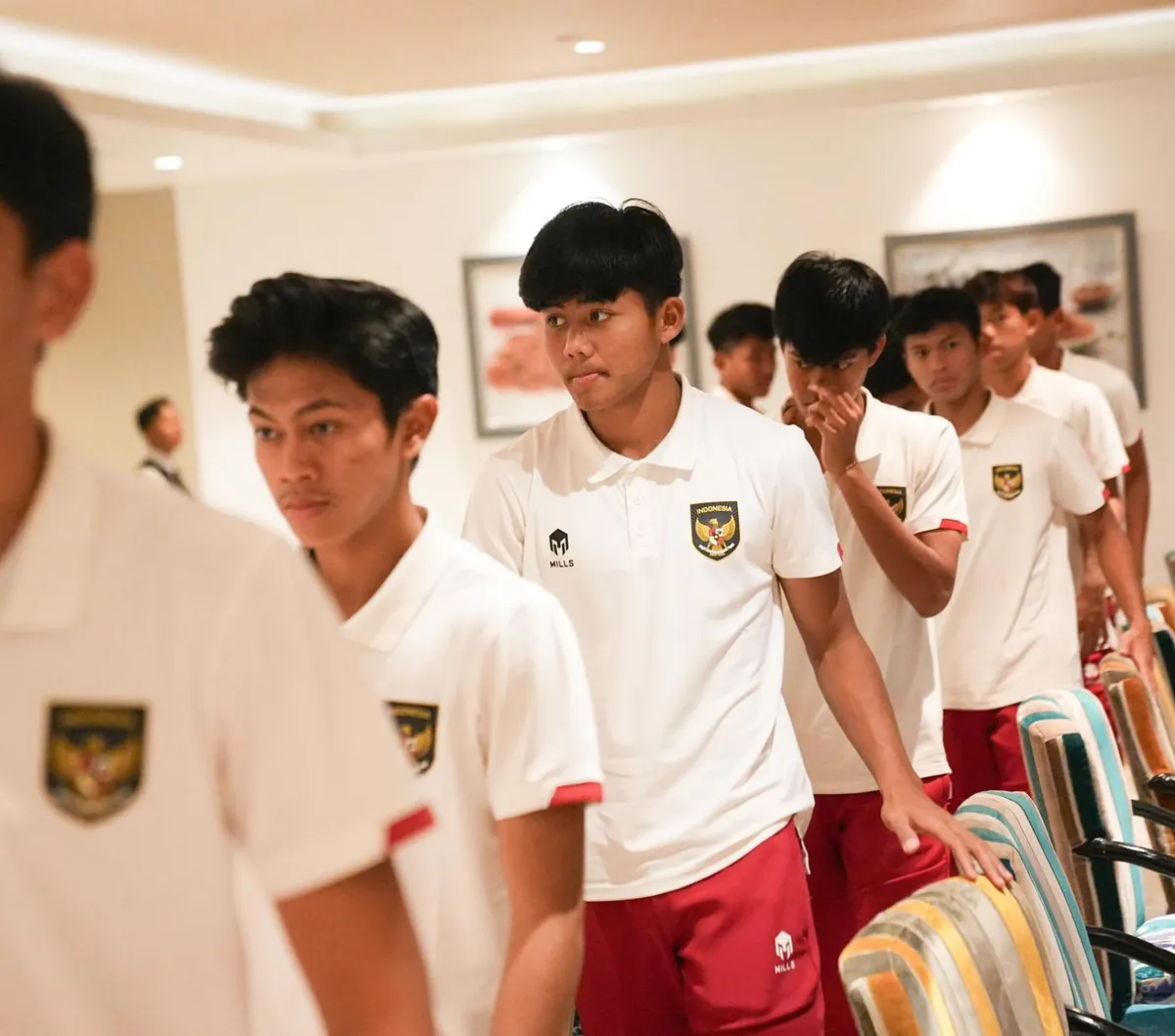 Temui Timnas U-17, Erick Thohir Motivasi Pemain | merdeka.com