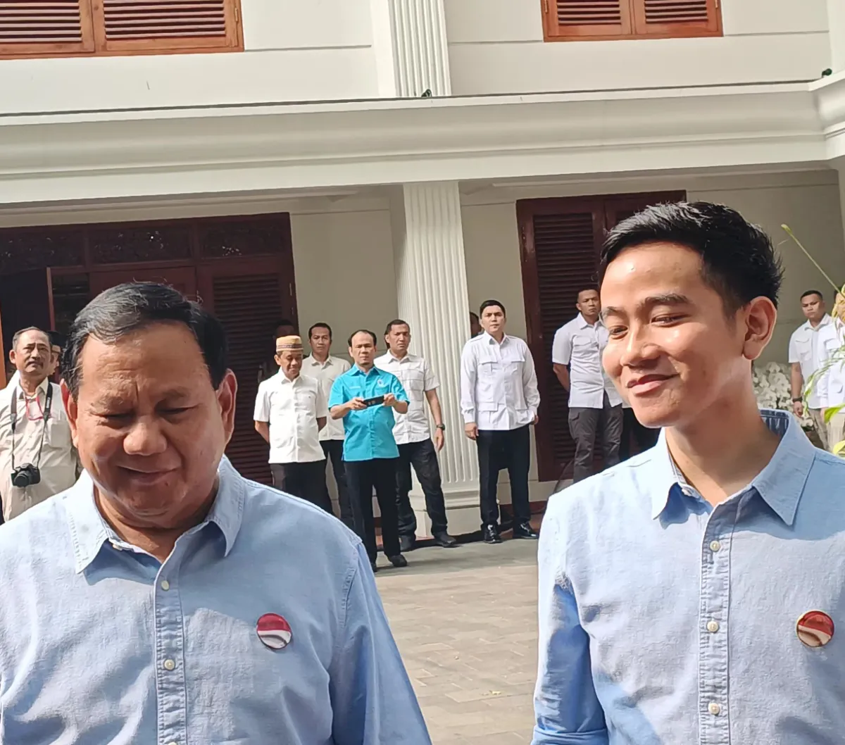 Gibran: Tenang Pak Prabowo, Saya Sudah di Sini | merdeka.com