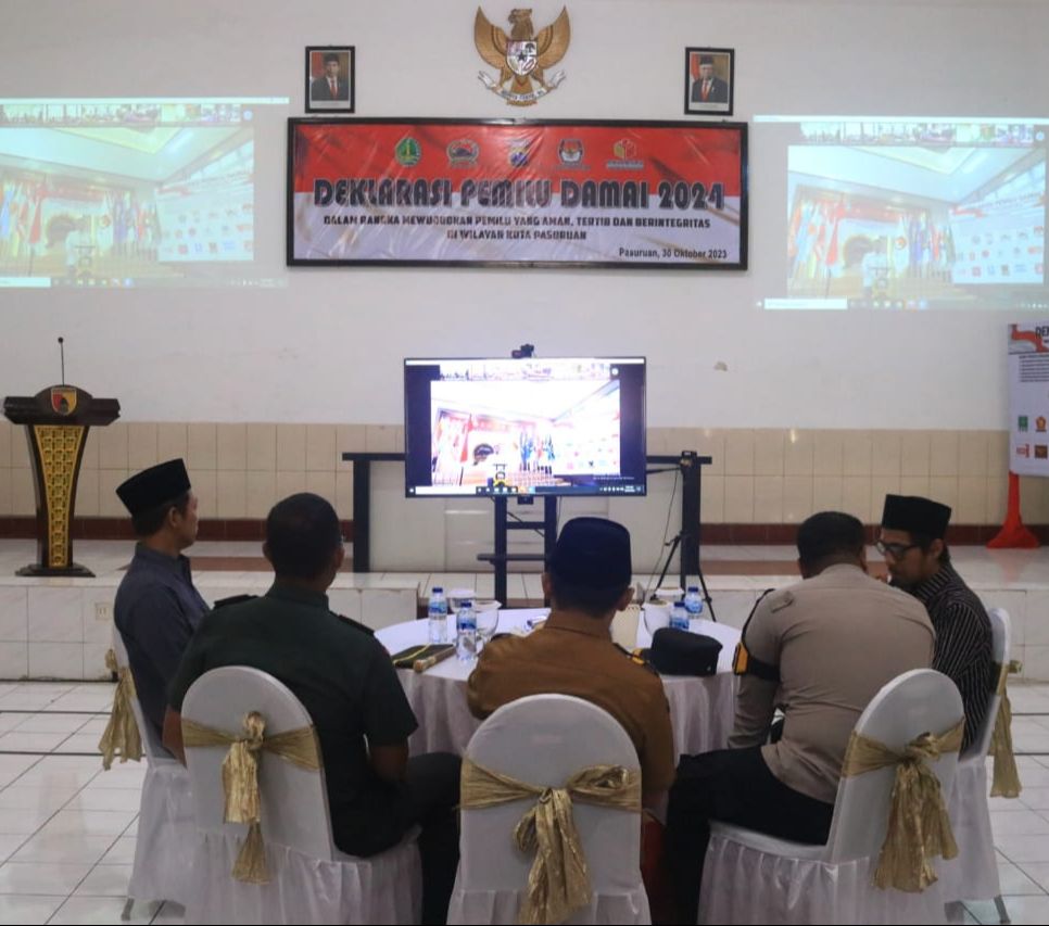 Wakil Wali Kota Pasuruan Adi Wibowo Ajak Seluruh Stakeholder Berkomitmen Wujudkan Pemilu 2024 ...