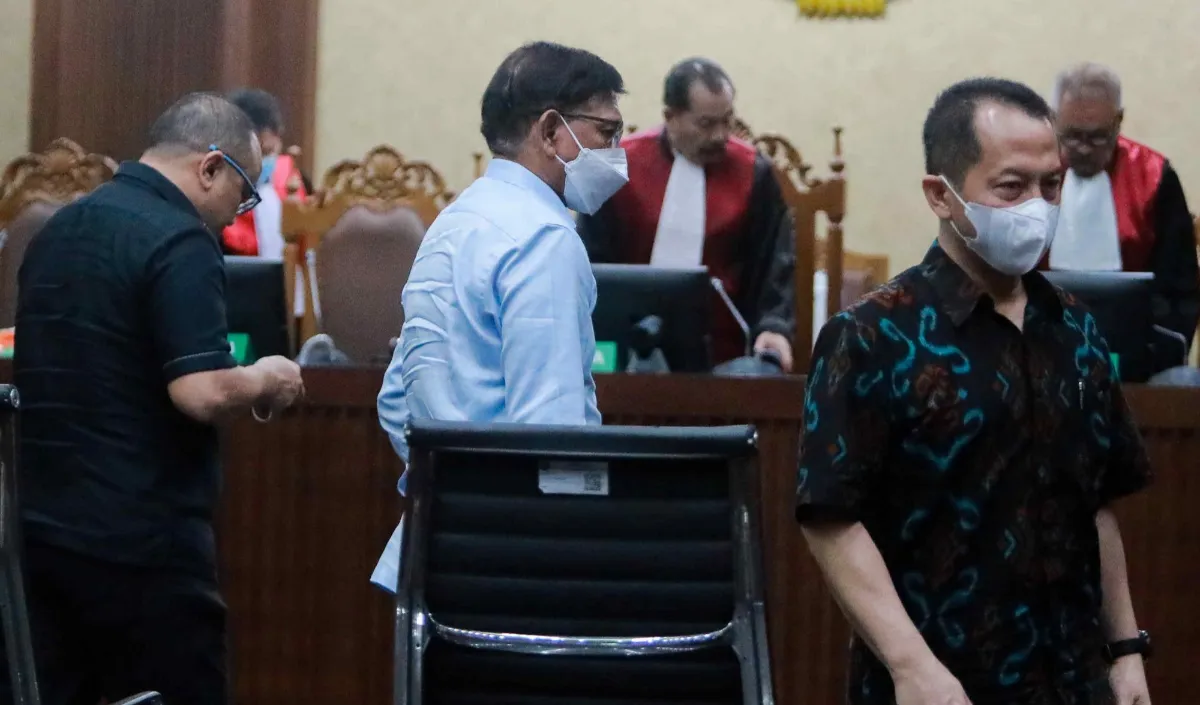 Divonis 15 Tahun Penjara Korupsi BTS Kominfo, Hak Politik Johnny Plate Tak Dicabut