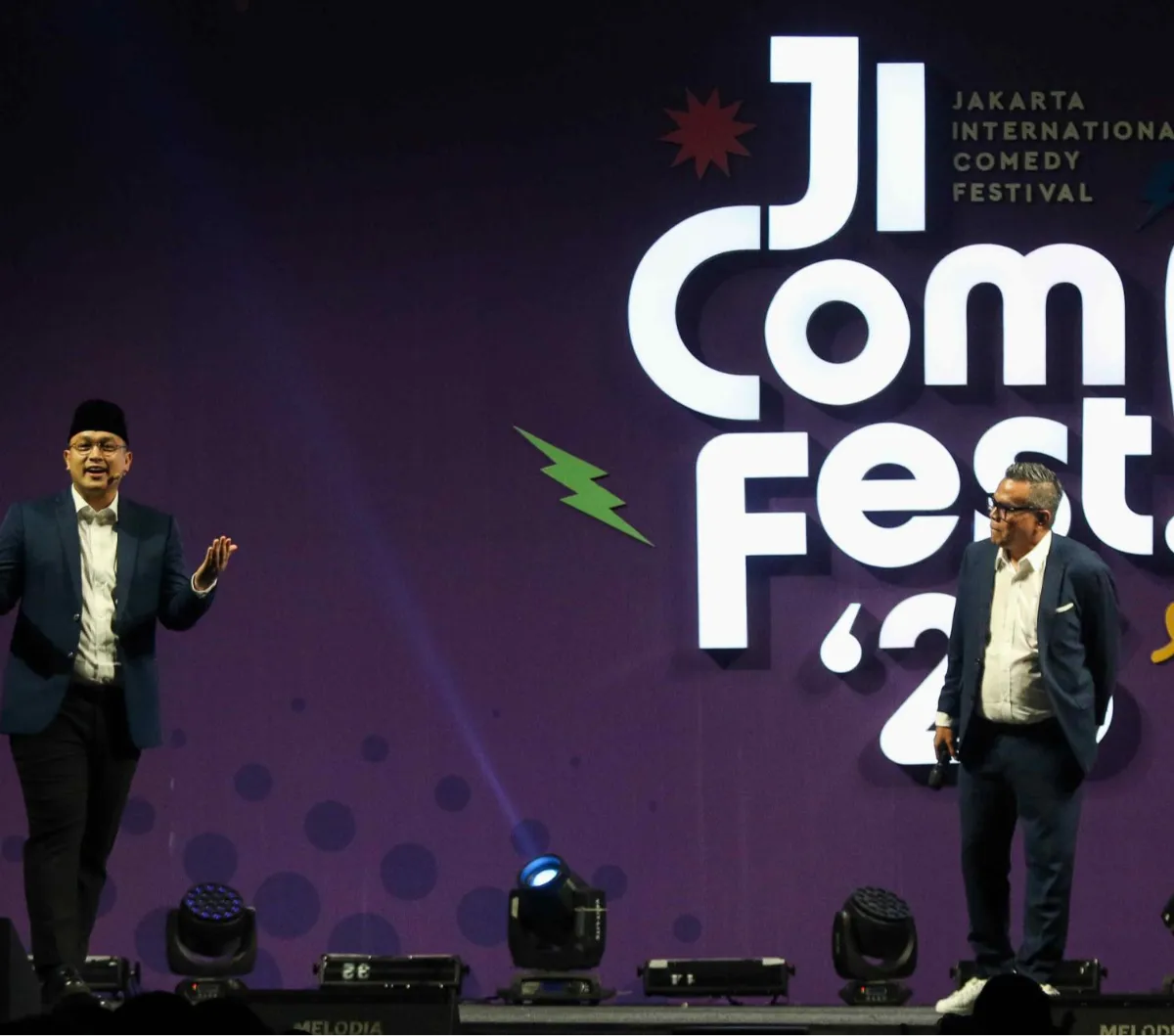 FOTO: Kolaborasi di Jicomfest 2023, Ini Penampilan Kocak Gilang Dirga ...