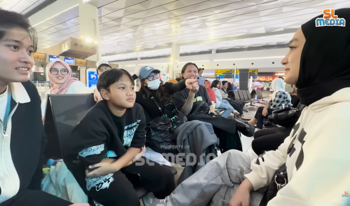 Calon Ibu Sambung, ini Potret Kedekatan Santyka Fauziah dengan Anak-anak Sule yang Sweet Banget!