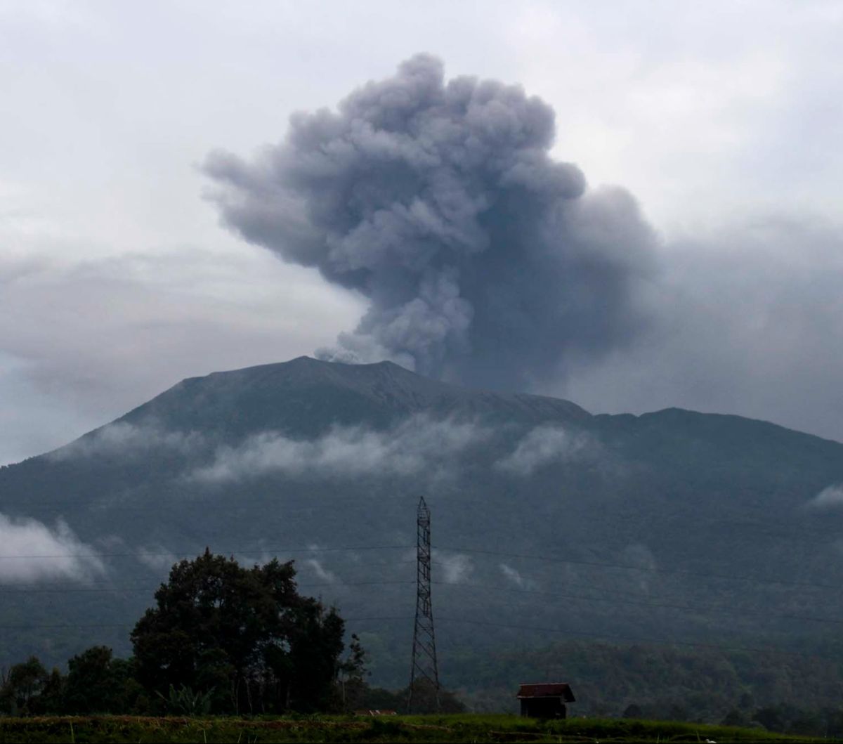 FOTO: Tim SAR Gabungan Evakuasi Jenazah Pendaki Korban Erupsi Gunung Marapi