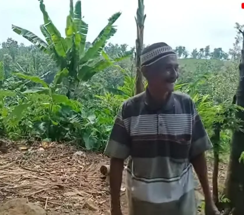 Kakek ini Keturunan Majapahit, Tinggal di Hutan Masih Pegang Teguh Pesan Leluhur
