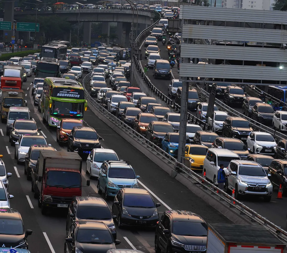 Macet Gila di Jakarta