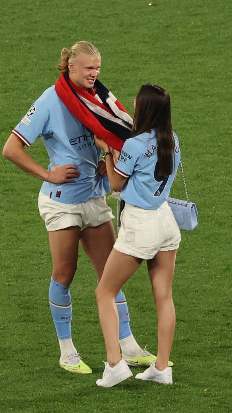 Isabel Johansen, Kekasih Erling Braut Haaland yang Cantik Curi ...