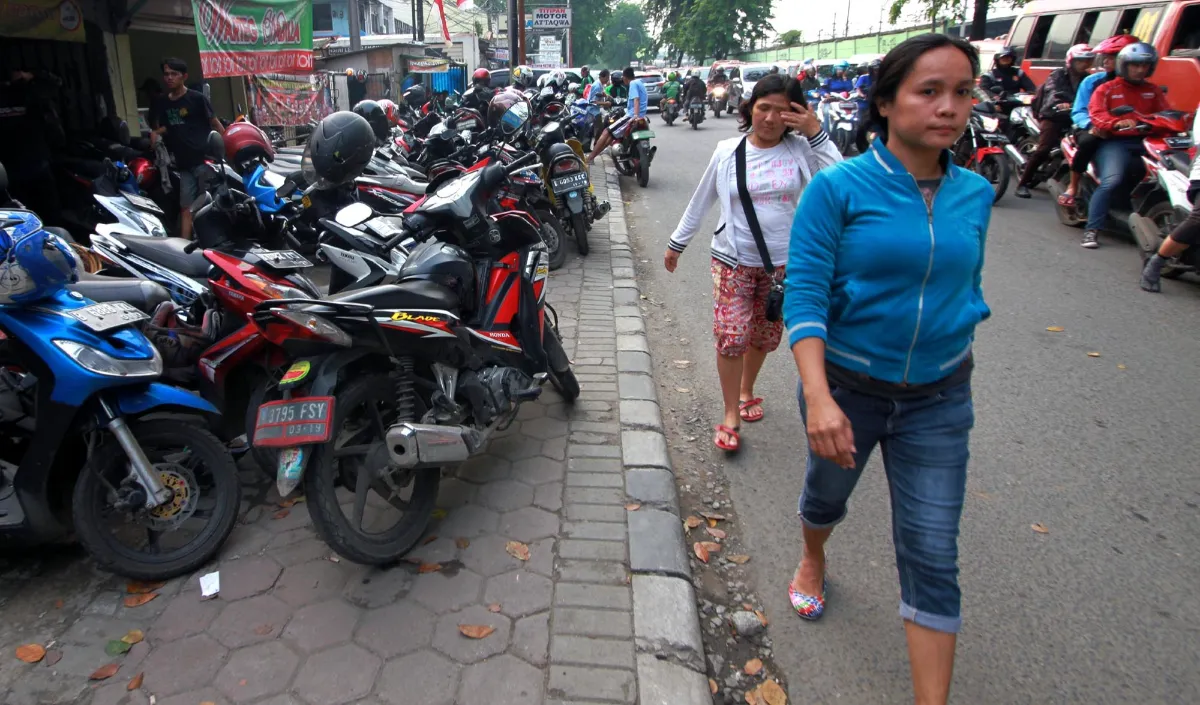 Bandel Parkir Liar di Jakarta