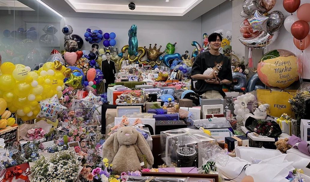 Masuk Usia 36 Tahun, Lee Min Ho Kebanjiran Kado Ulang Tahun