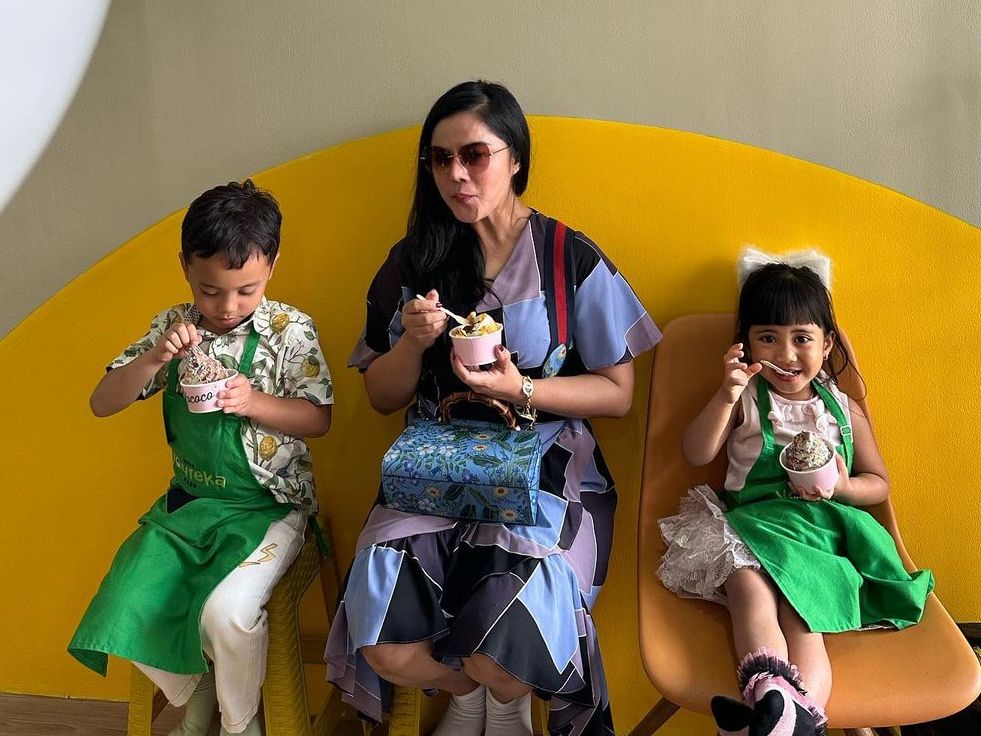 Hobi Hang Out Bareng Cucu, Intip Momen Viens Tasman Bersama Xabiru dan ...