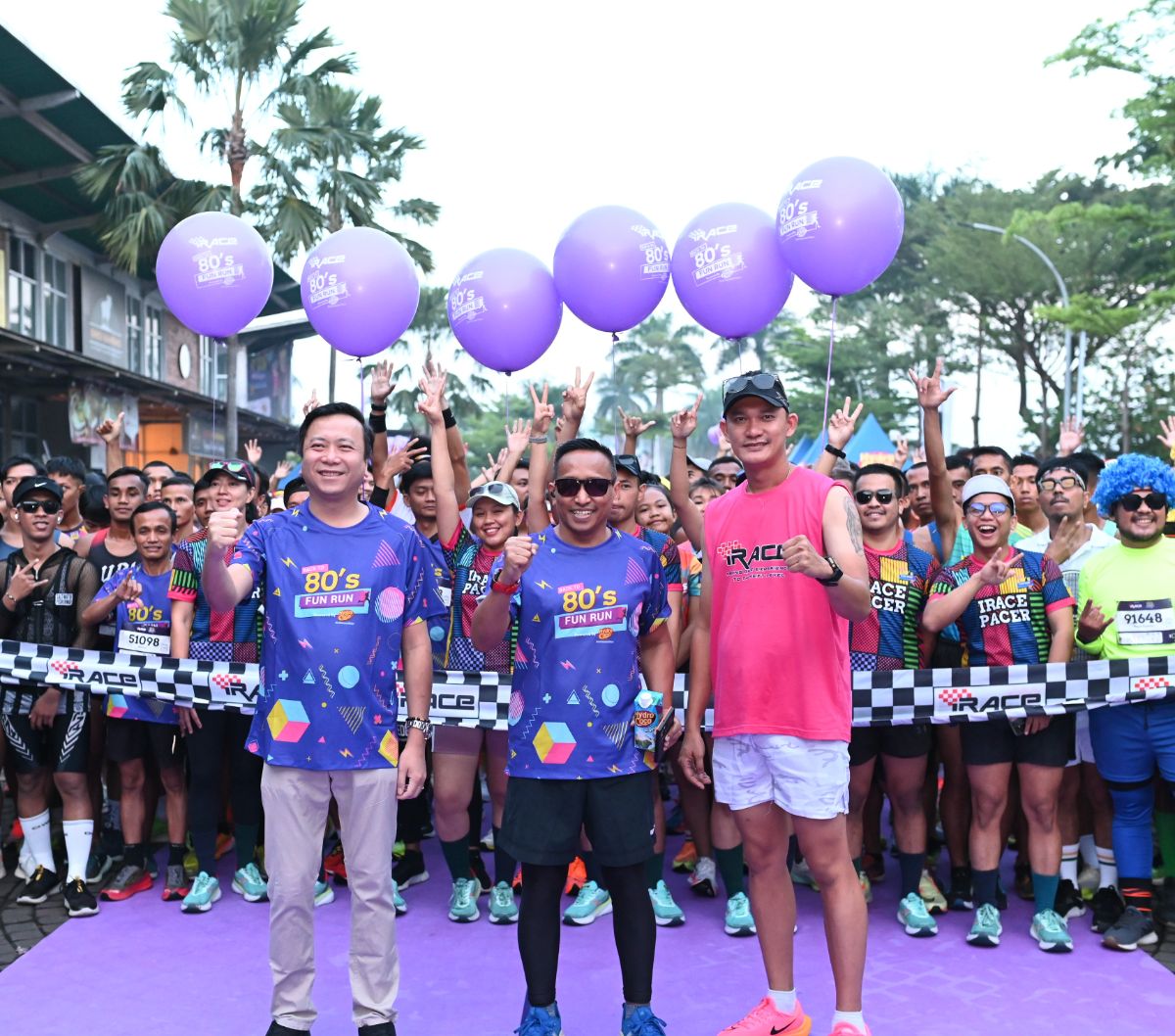 Gelaran Fun Run Back to 80s Sukses Digelar IRACE Indonesia