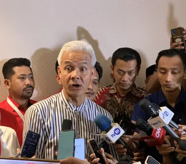 Ganjar soal Muka Berkerut: Kita Sudah Pakai Skincare