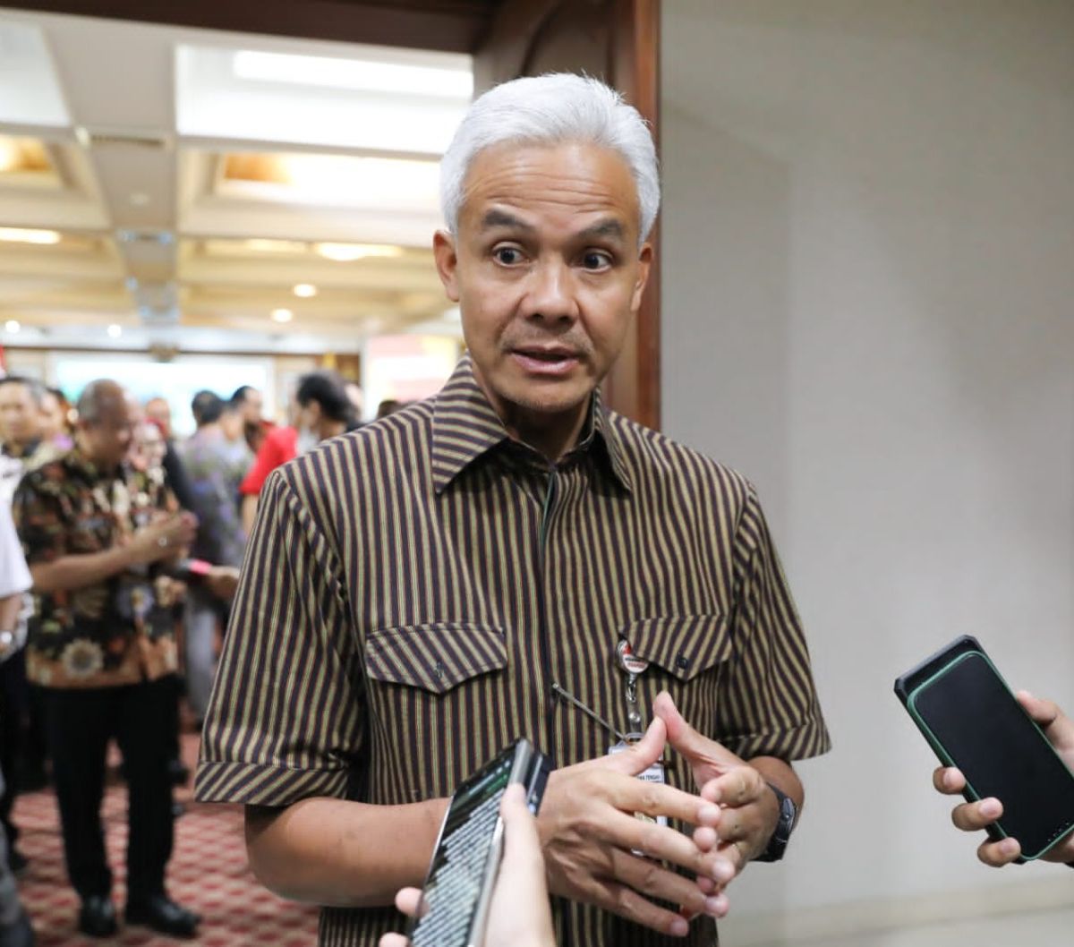 Ganjar soal Muka Berkerut: Kita Sudah Pakai Skincare